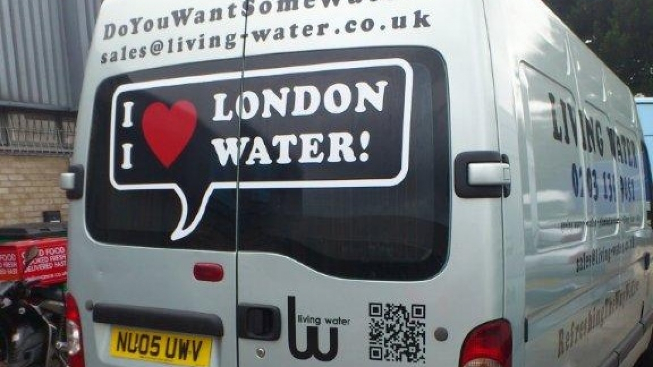 Living Water Van Graphics Fleet, Wimbledon - Ruislip Signs and Graphics