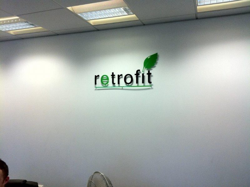Retrofit Acrylic Sign | Ruislip Signs and Graphics