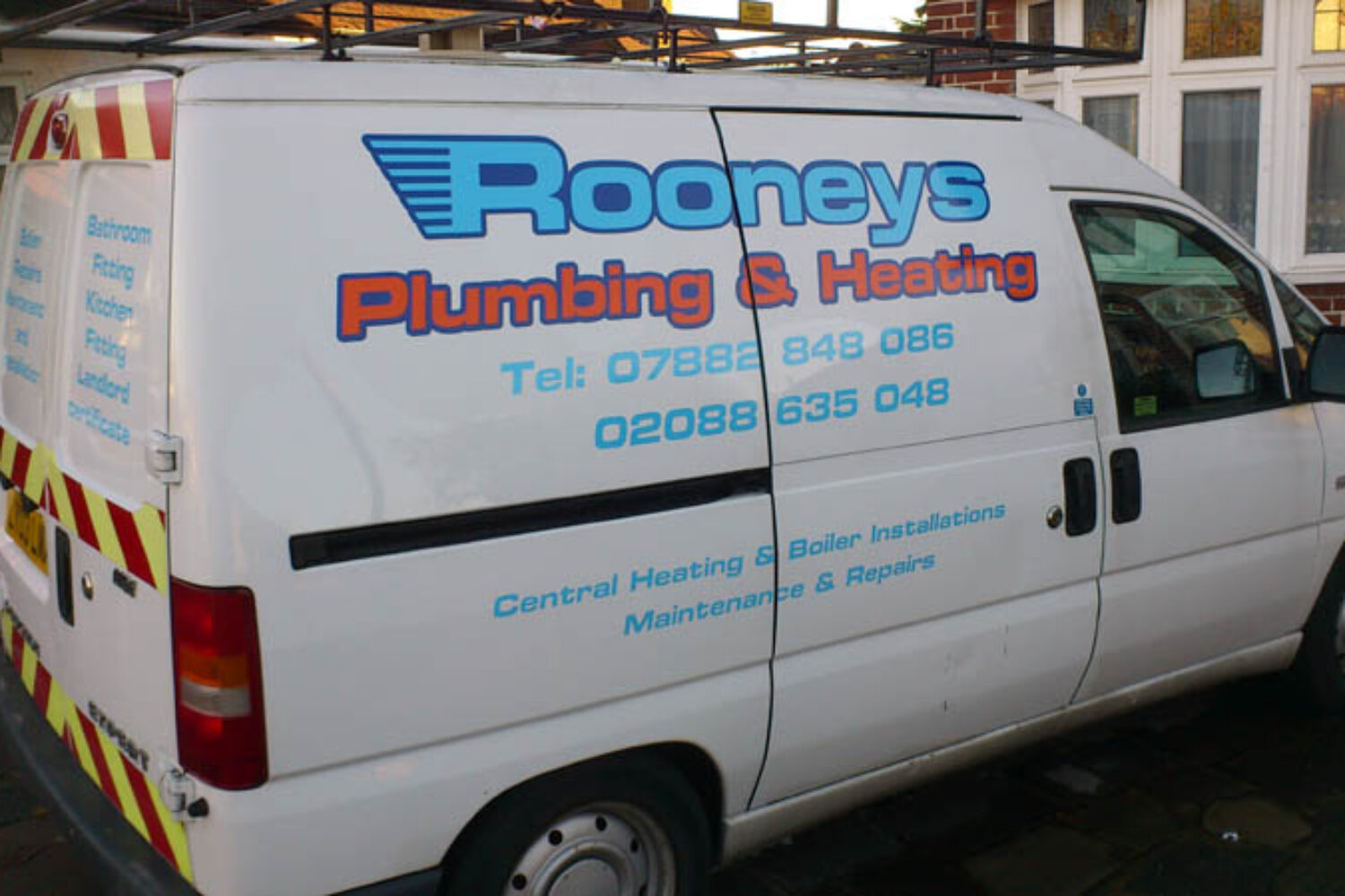 Plumbing and Heating Van Graphics, Harrow | Ruislip Signs and Graphics
