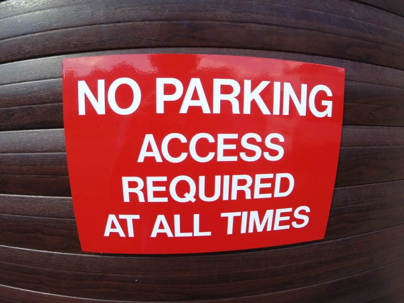 NO PARKING ACCESS, Sign | Ruislip Signs and Graphics