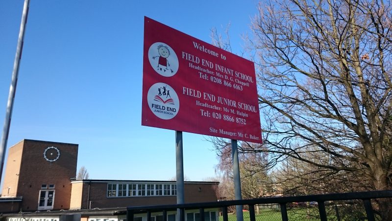 Signs for Schools in the Hillingdon area | Ruislip Signs and Graphics
